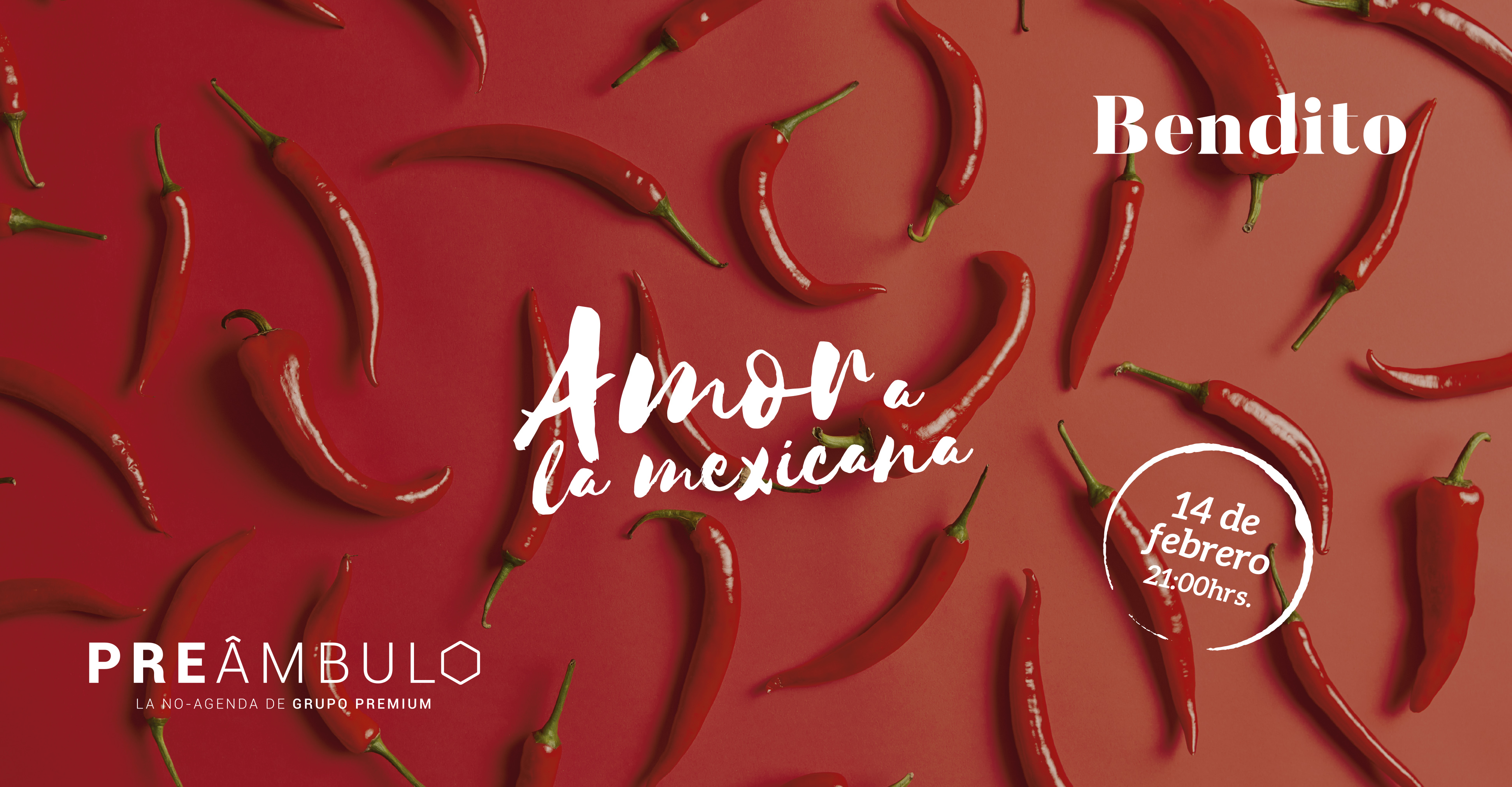 ️ Valentine’s Day Menu - Mexican Flavour at Bendito
